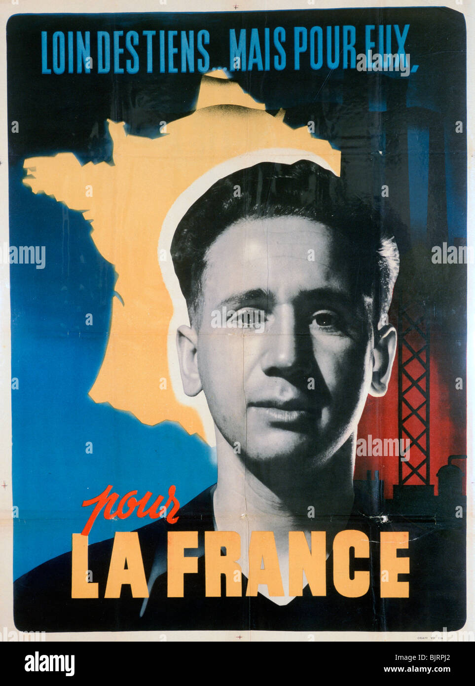 French world war two propaganda poster hi-res stock photography and ...