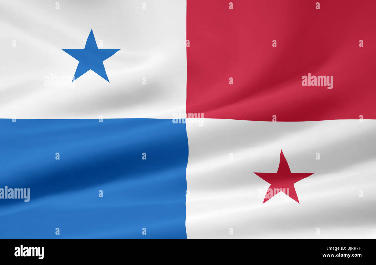 Flag of Panama Stock Photo - Alamy