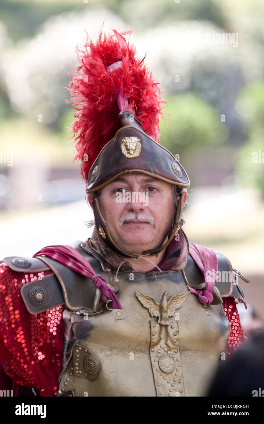 Italy, Rome, The Colosseum - Roman re-enactment Stock Photo - Alamy