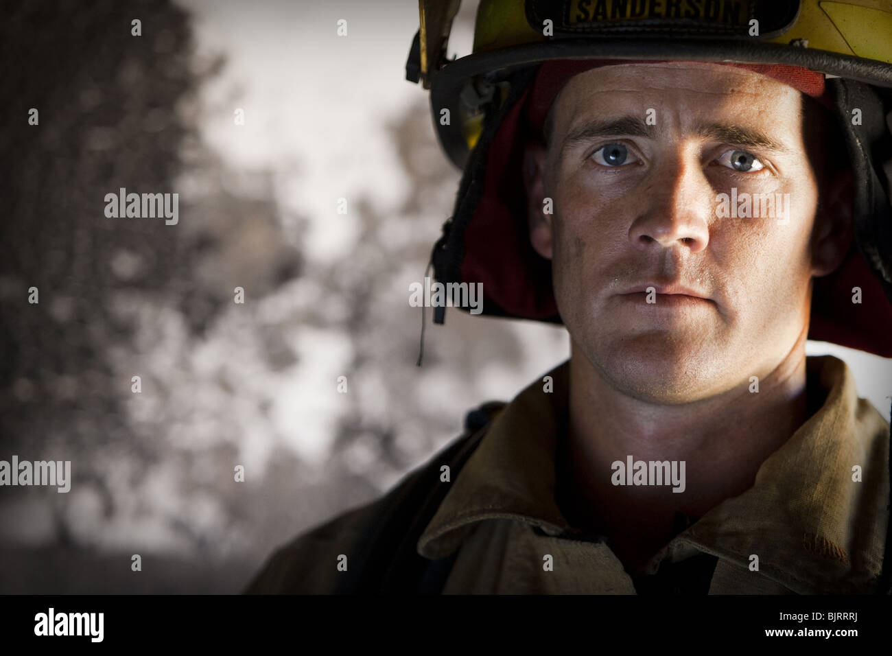 Firefighters Portrait Color High Resolution Stock Photography and ...