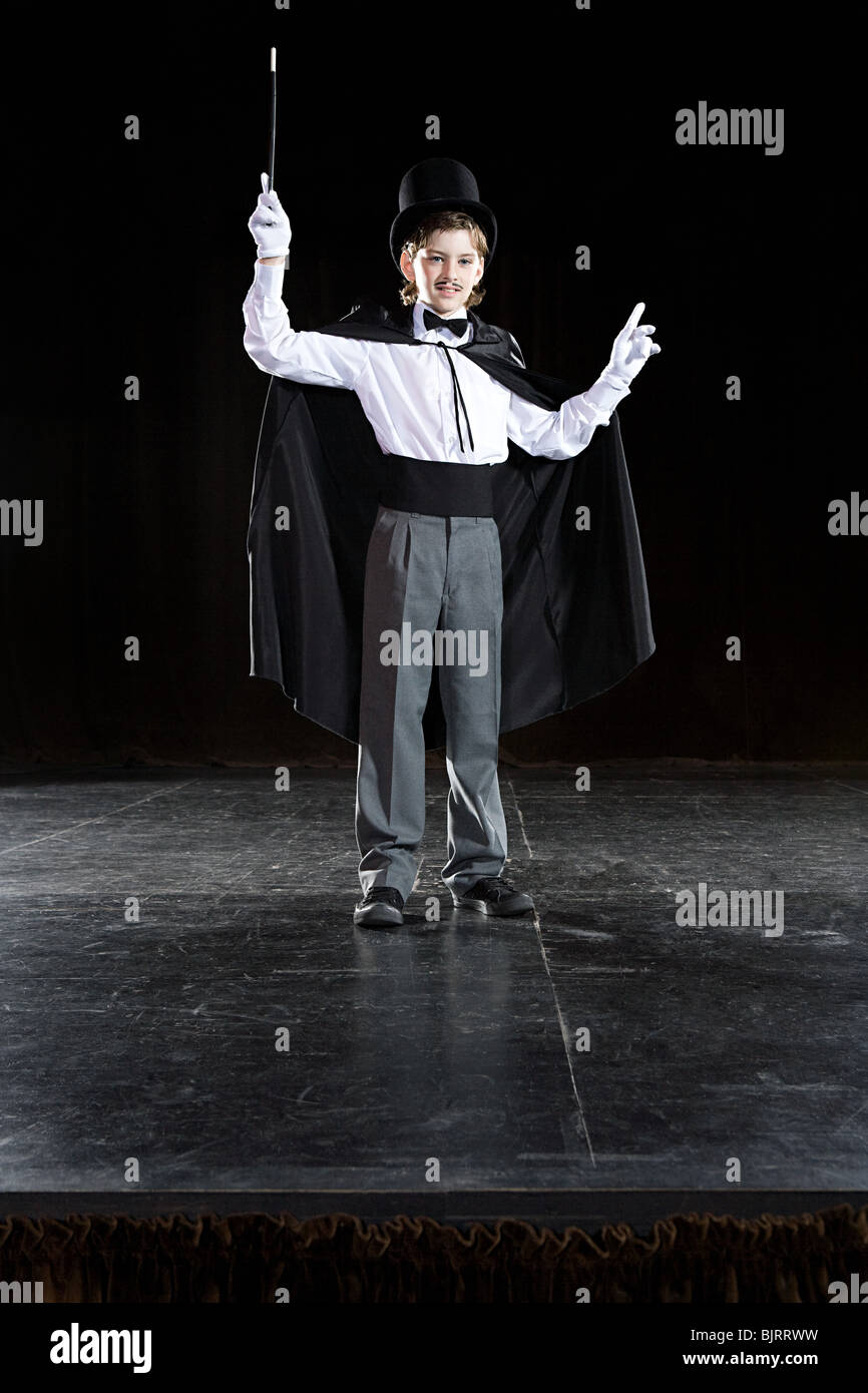 Child holding a magic wand hi-res stock photography and images - Alamy