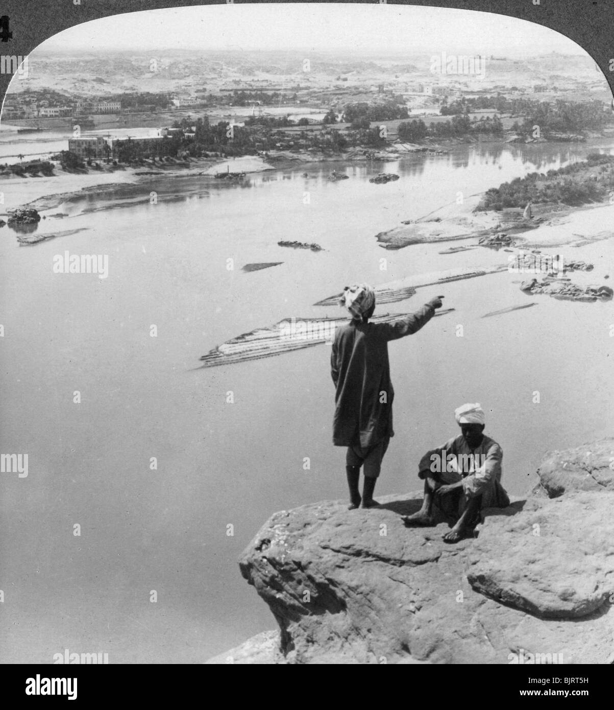 Elephantine island aswan Black and White Stock Photos & Images - Alamy