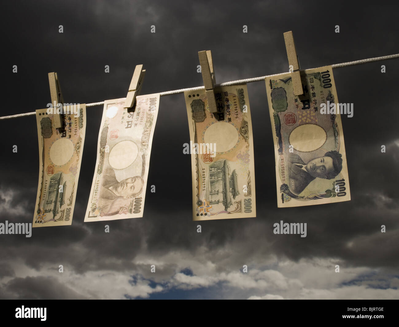 Money laundering visual Stock Photo - Alamy