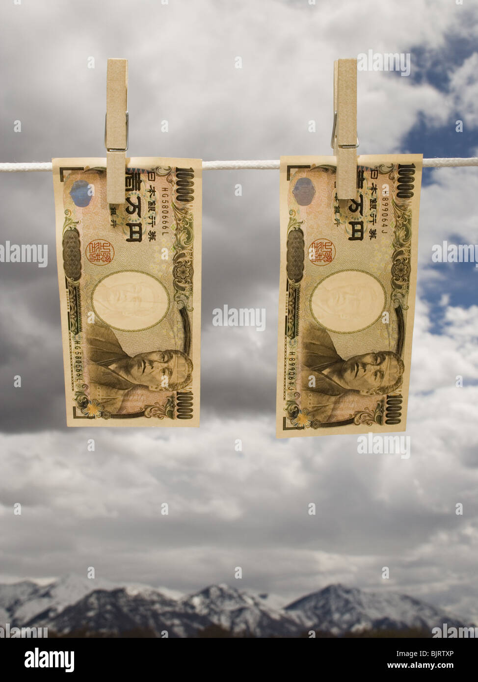 Money laundering visual Stock Photo - Alamy