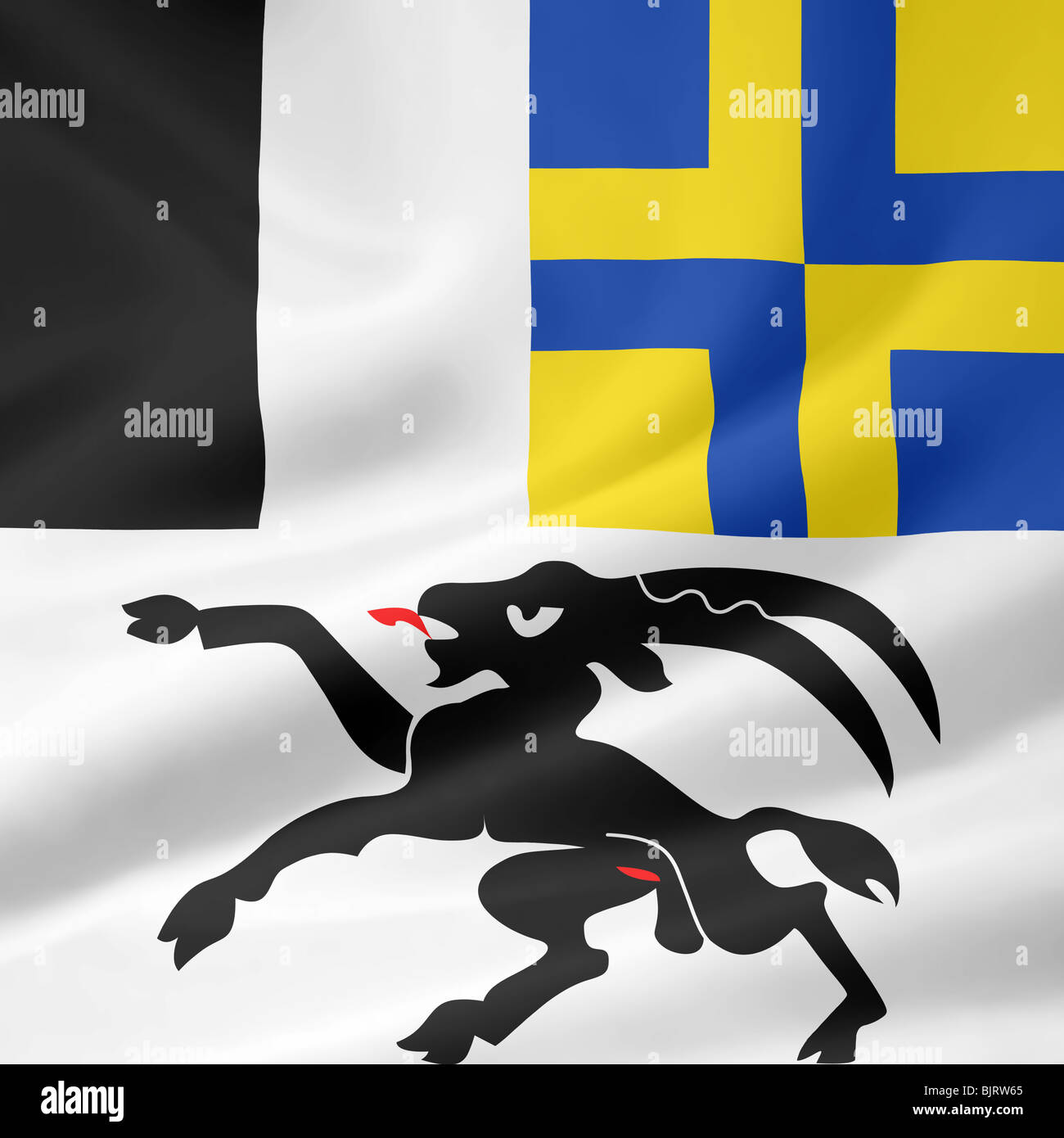 Large version of the swiss canton of Grisons Stock Photo - Alamy