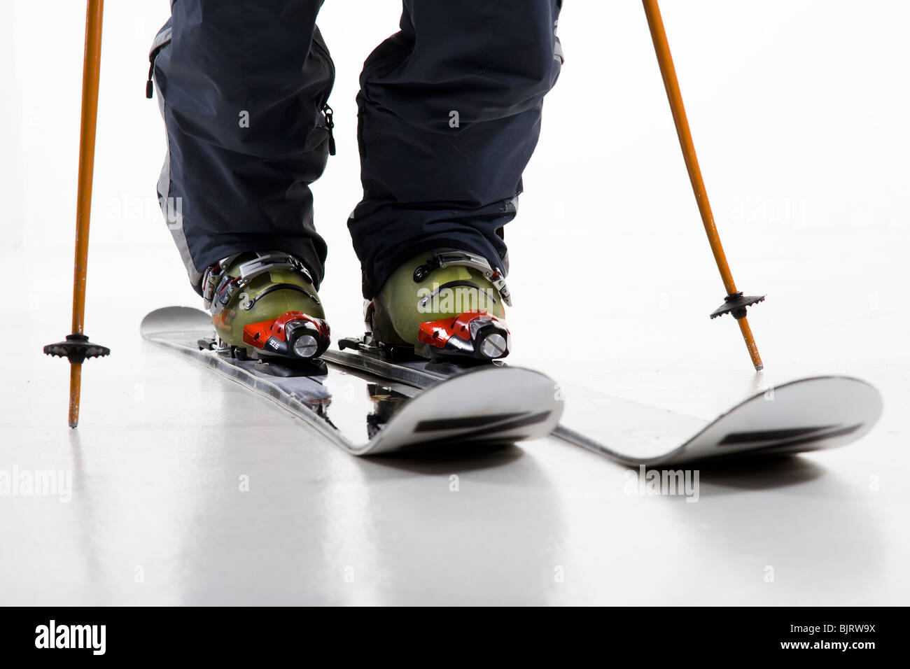 Skier cut out hi-res stock photography and images - Alamy