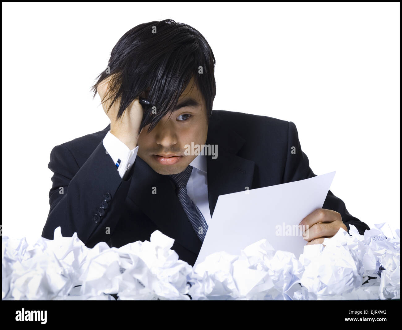Perplexed block hi-res stock photography and images - Alamy