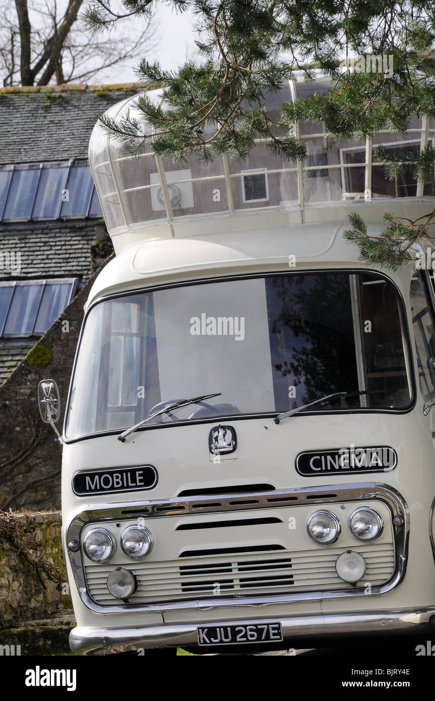 Vintage Mobile Cinema Stock Photo - Alamy