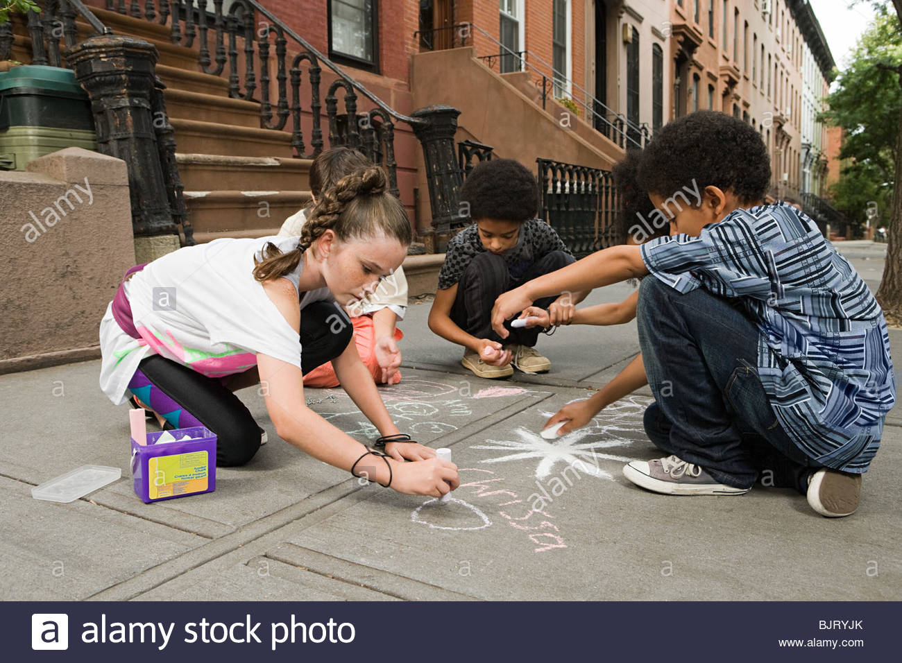 New York City Chalk Stock Photos & New York City Chalk Stock Images - Alamy