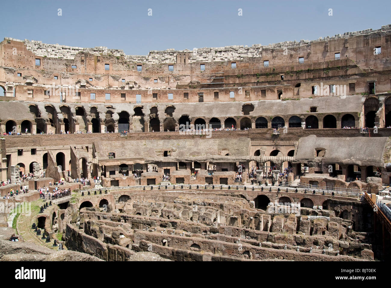 Italy, Rome, Interior of The Colosseum Stock Photo - Alamy
