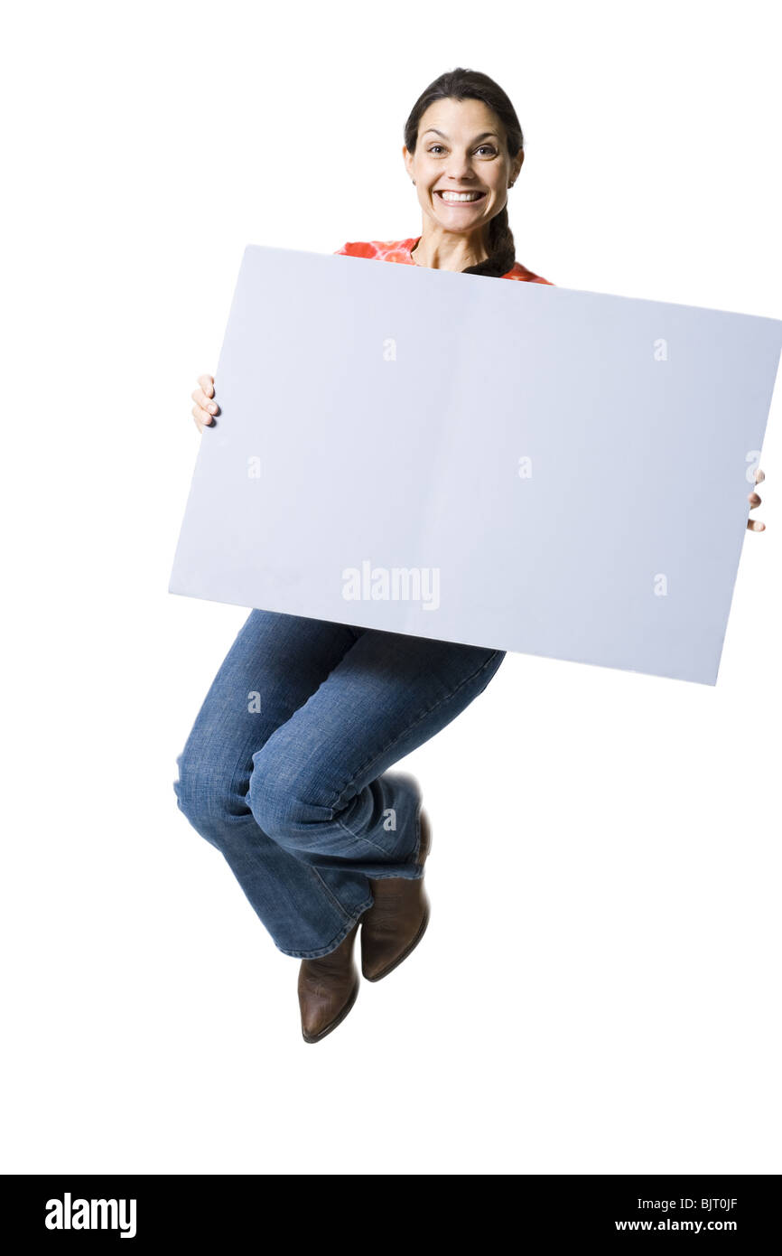 Person holding sign th hi-res stock photography and images - Alamy