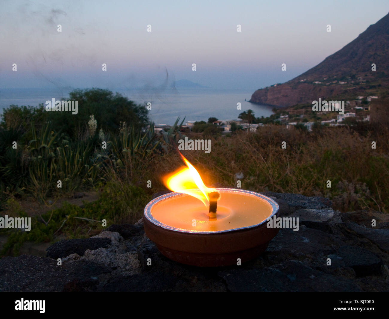 Hotel Signum, Salina, Italy Stock Photo - Alamy