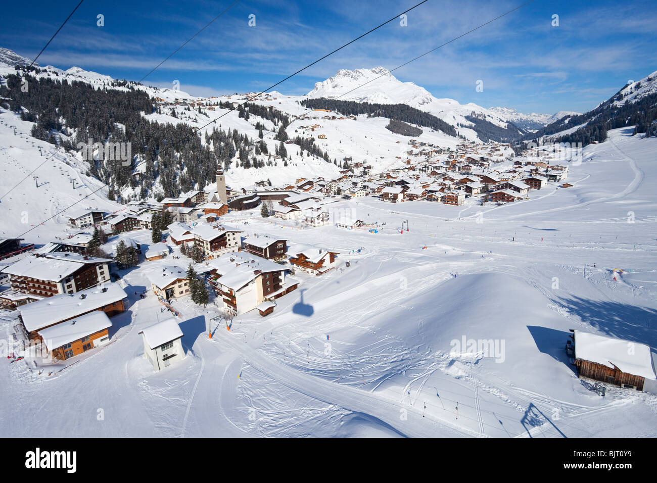 Saint anton am arlberg in austria hi-res stock photography and images ...