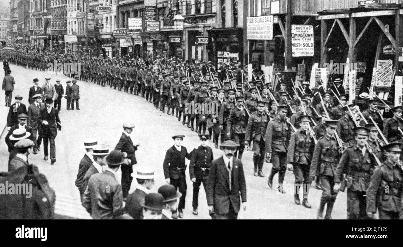 British army ww1 parade hi-res stock photography and images - Alamy