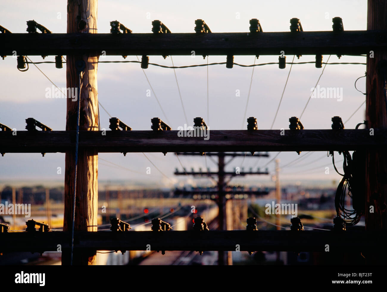 Alignment poles hi-res stock photography and images - Alamy