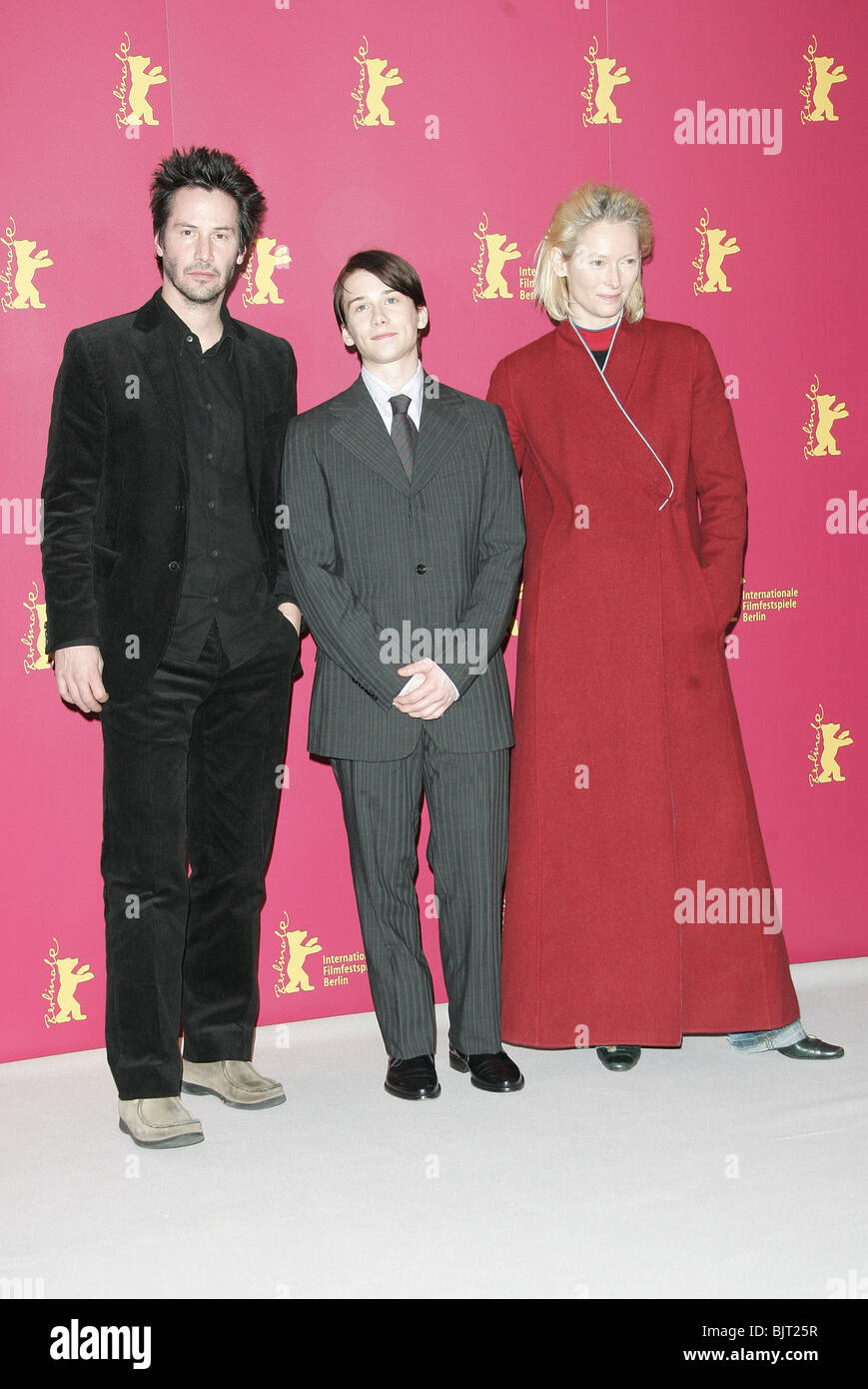 KEANU REEVES LOU TAYLOR PUCCI & TILDA SWINTON BERLIN FILM FESTIVAL ...