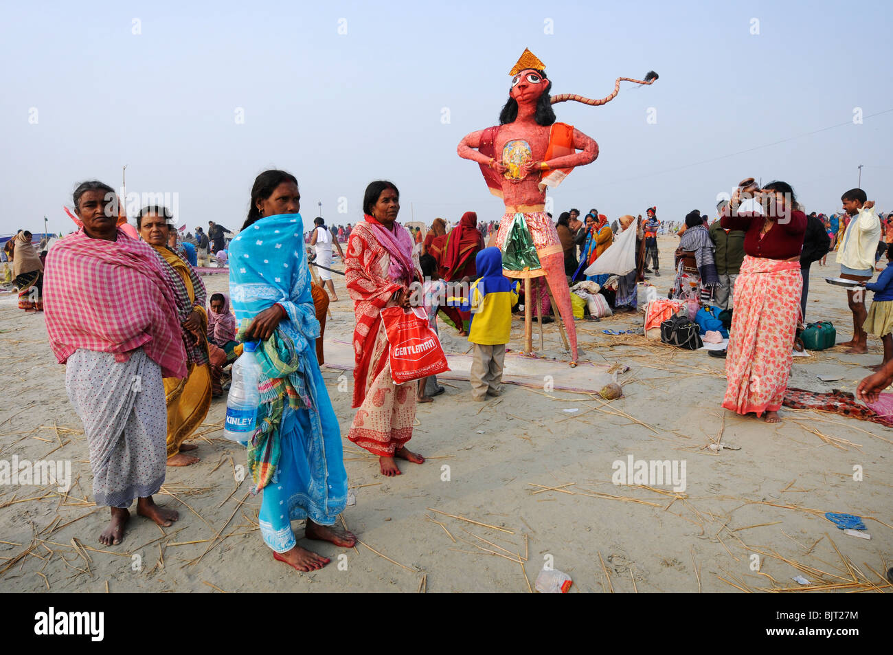 Ganga Sagar Mela festival in West Bengal, India Stock Photo - Alamy