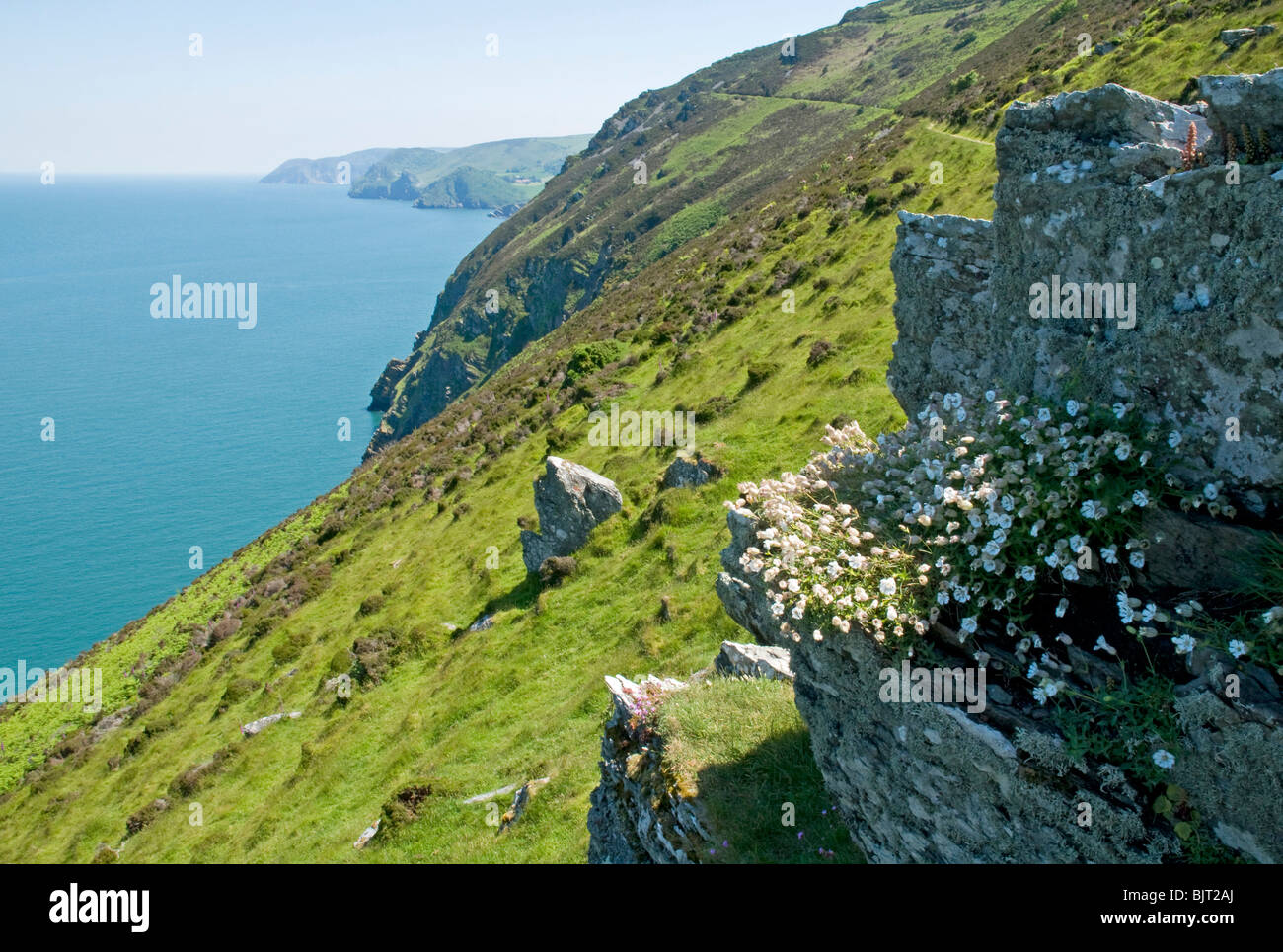 North devon coast path hi-res stock photography and images - Alamy
