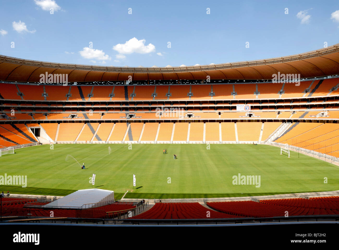 South africa football stadium fans hi-res stock photography and images ...