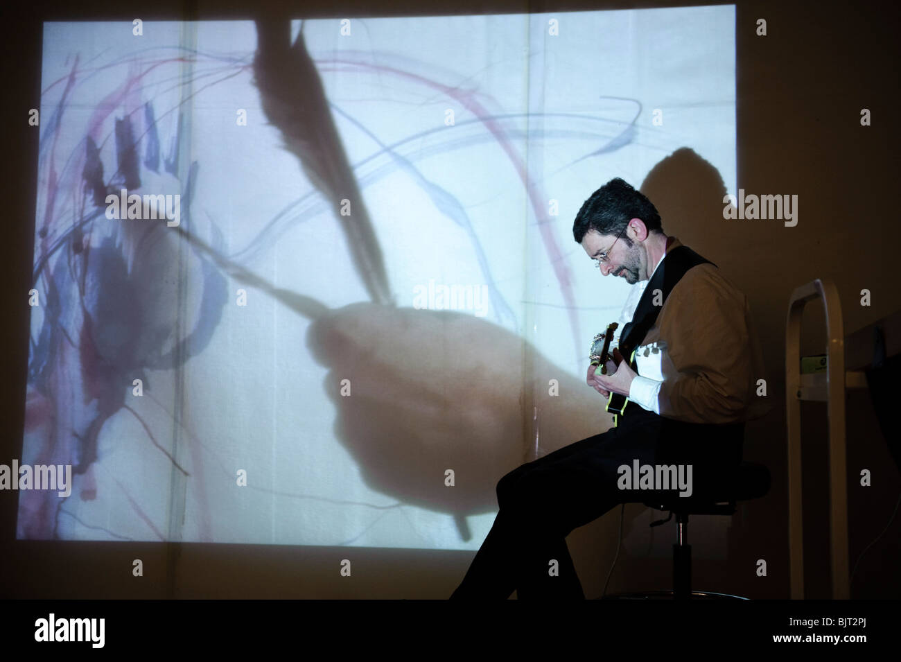 welsh artists Maria Hayes and John Harvey collaborating on a sound and ...