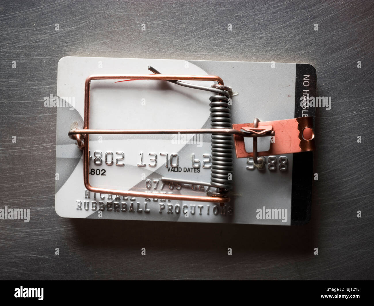 Credit card trap hi-res stock photography and images - Alamy