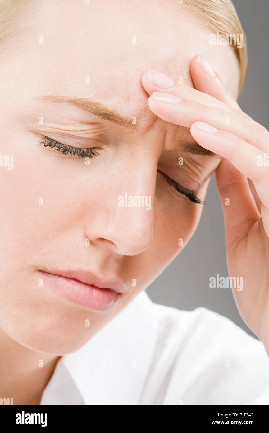 Woman anatomy head hi-res stock photography and images - Alamy