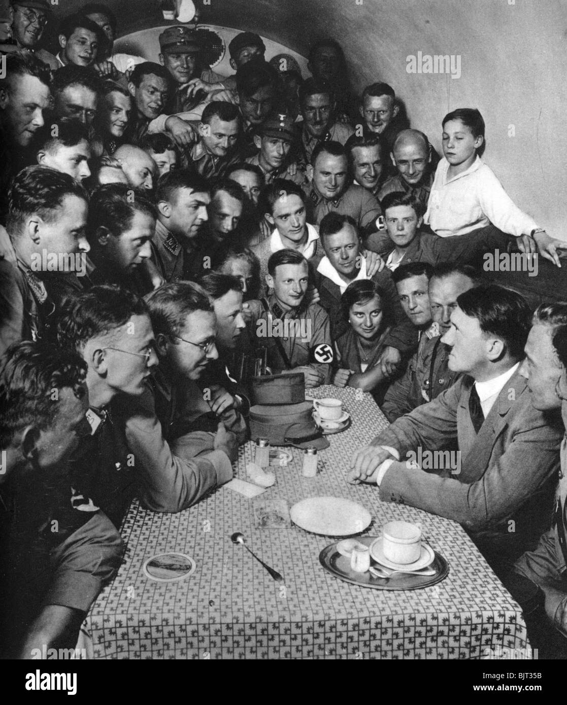 Adolf Hitler (1889-1945), German dictator, 1933. Artist: Unknown Stock ...