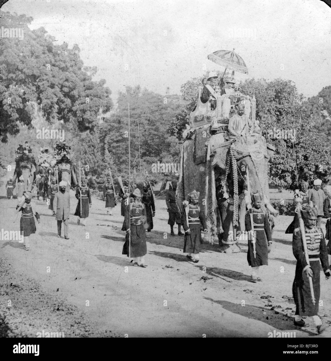 Lady riding an elephant hi-res stock photography and images - Alamy
