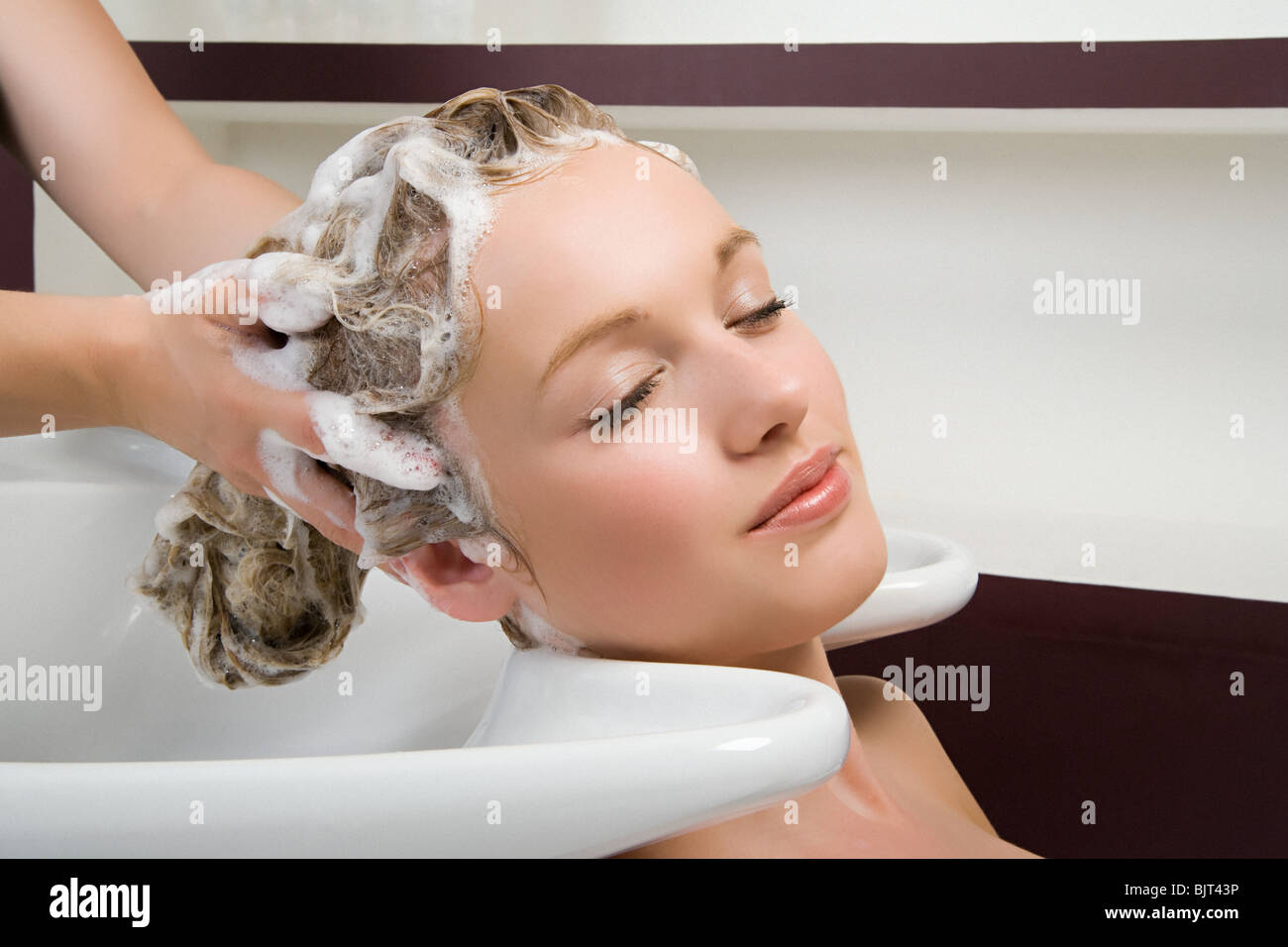 Hair washed hi-res stock photography and images - Alamy
