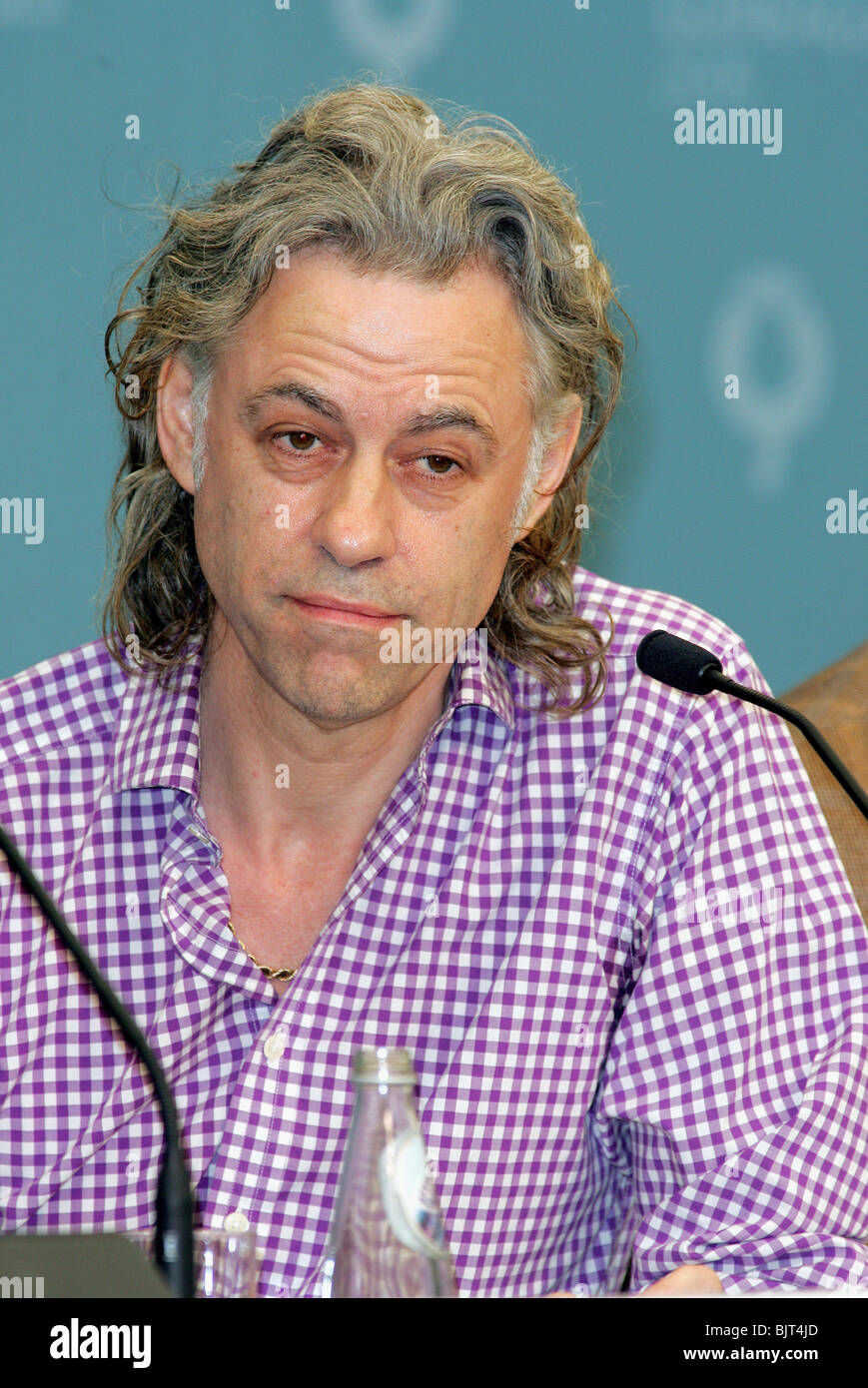 SIR BOB GELDOF G8 SUMMIT 2005 GLENEAGLES SCOTLAND 08 July 2005 Stock ...