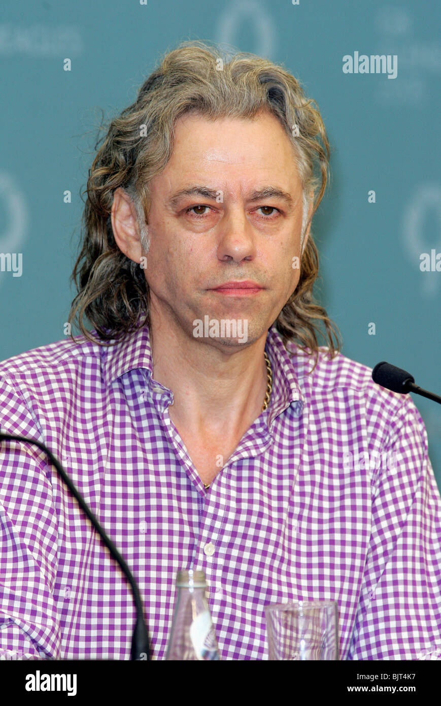 SIR BOB GELDOF G8 SUMMIT 2005 GLENEAGLES SCOTLAND 08 July 2005 Stock ...