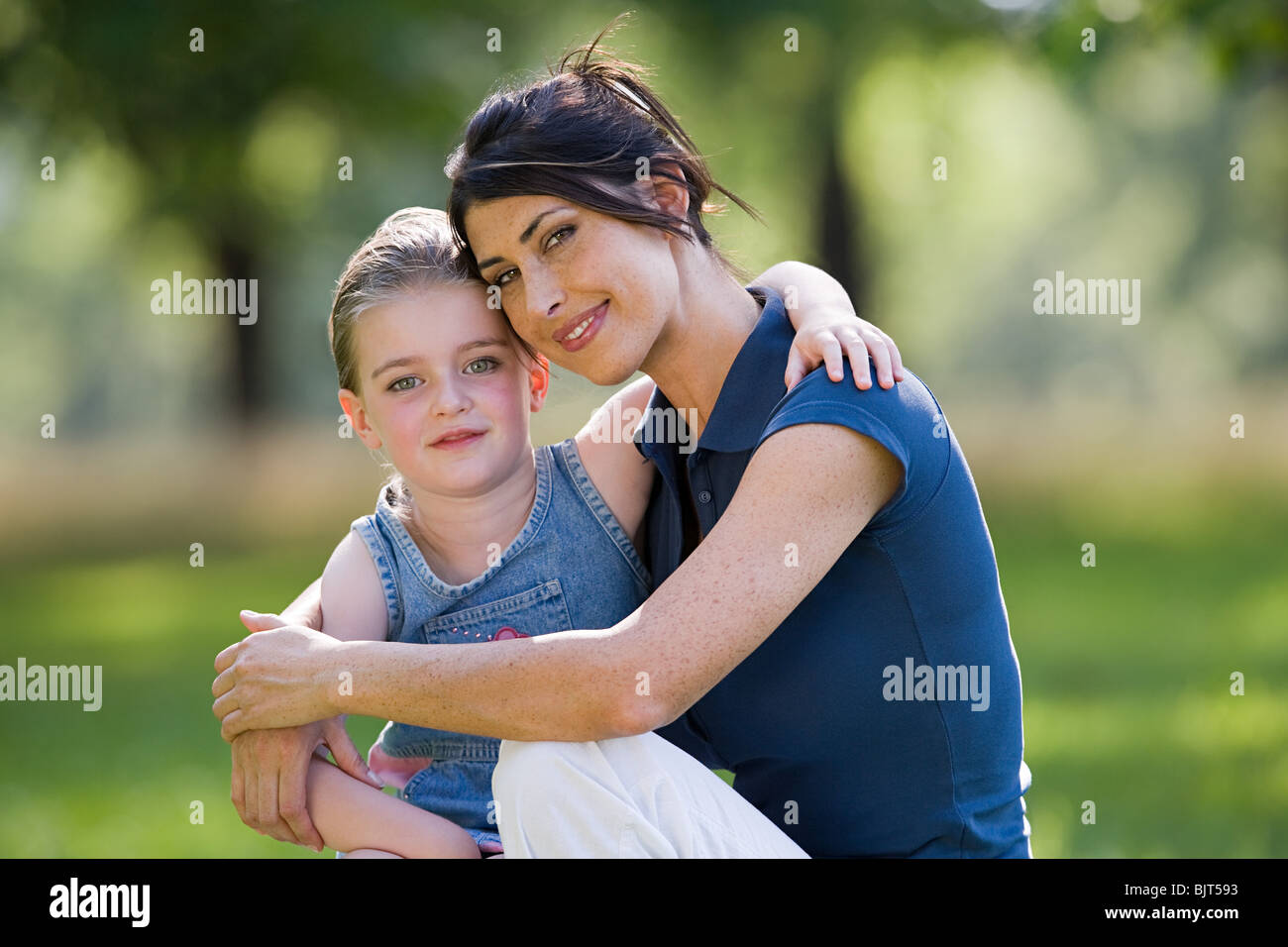 Mother and daughter Stock Photo - Alamy
