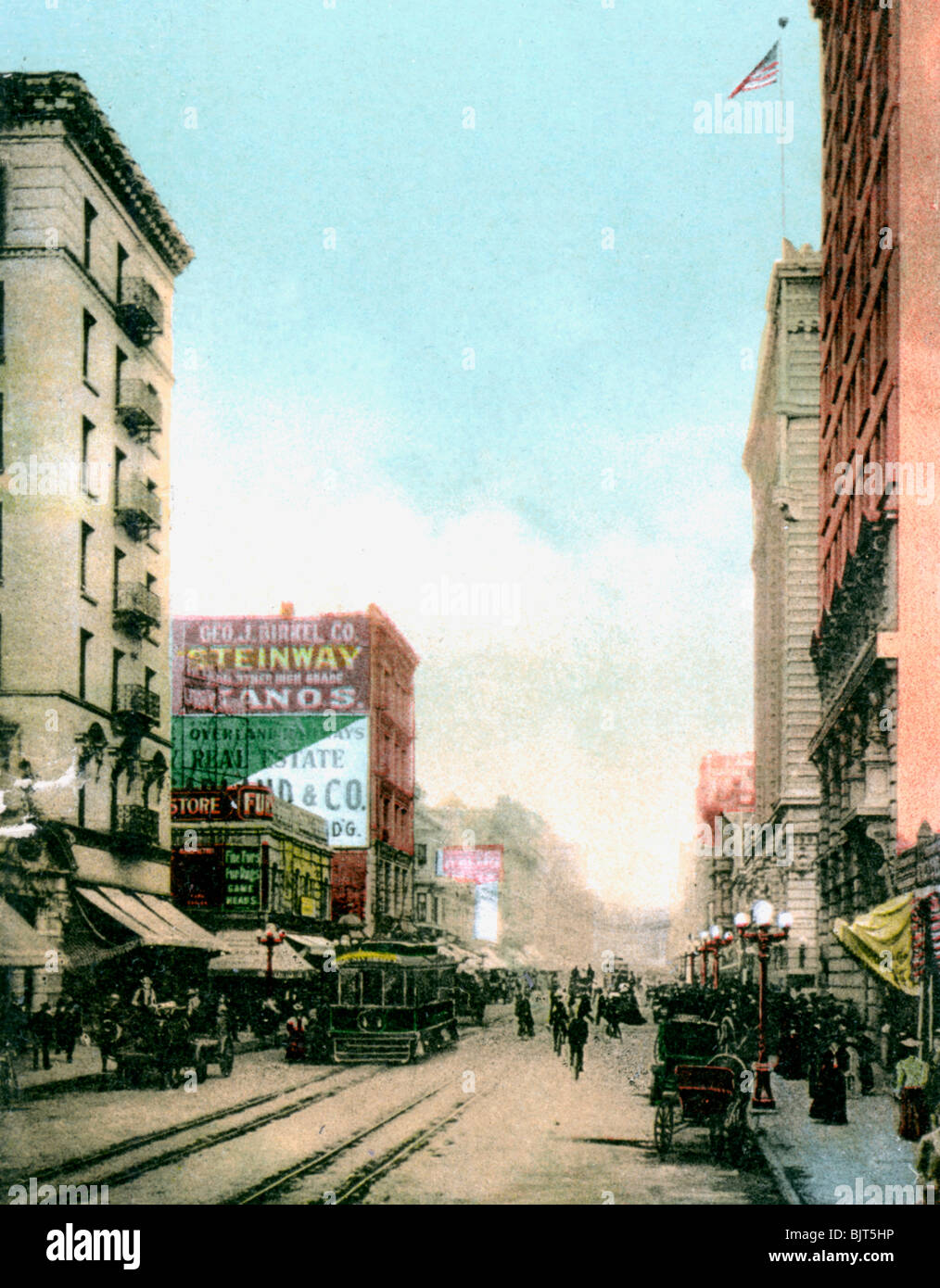 Los angeles cityscape spring hi-res stock photography and images - Alamy