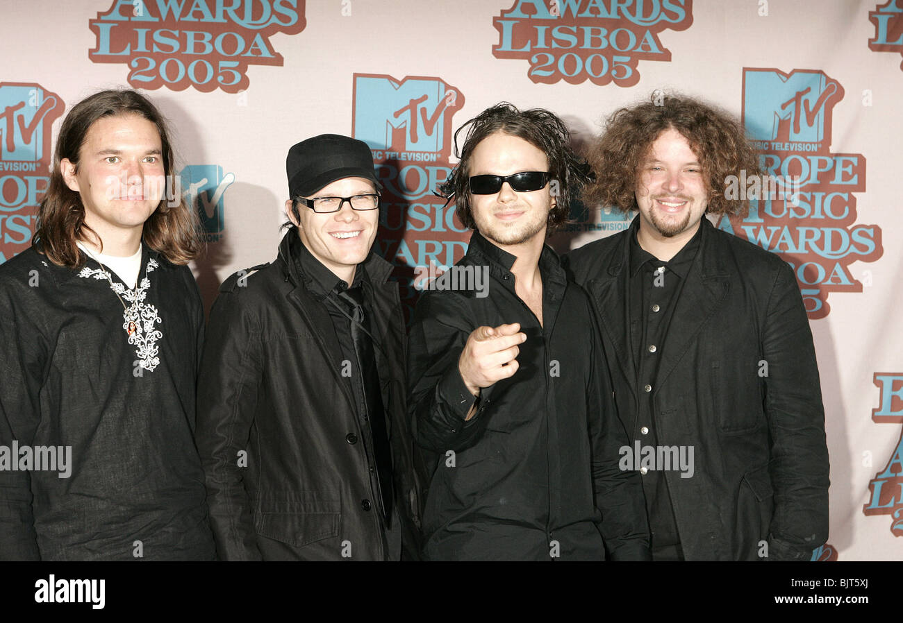THE RASMUS POP GROUP MTV MUSIC AWARDS ATLANTIC PAVILLION LISBON ...