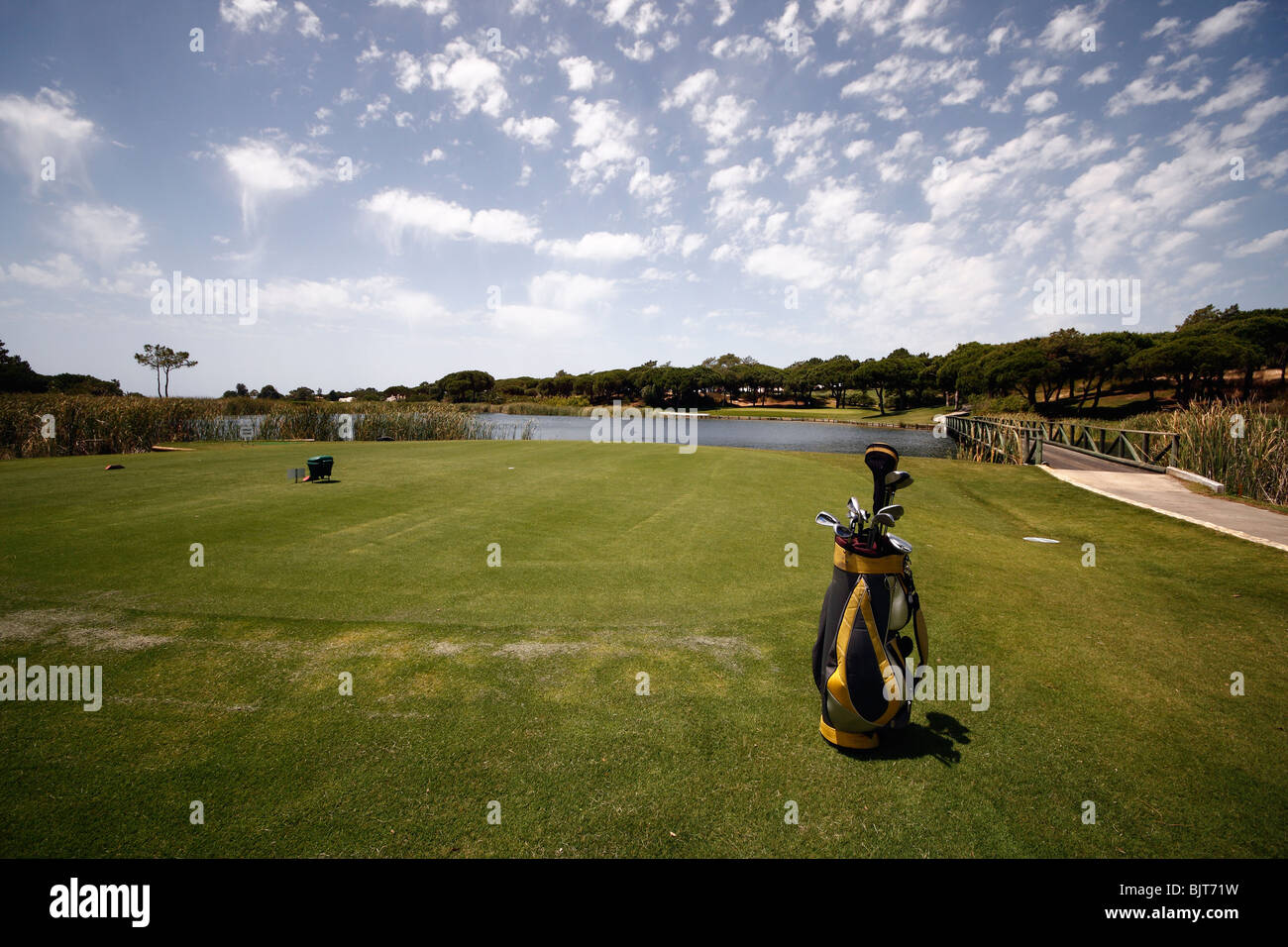 A picture of a golf course - sports concept Stock Photo - Alamy