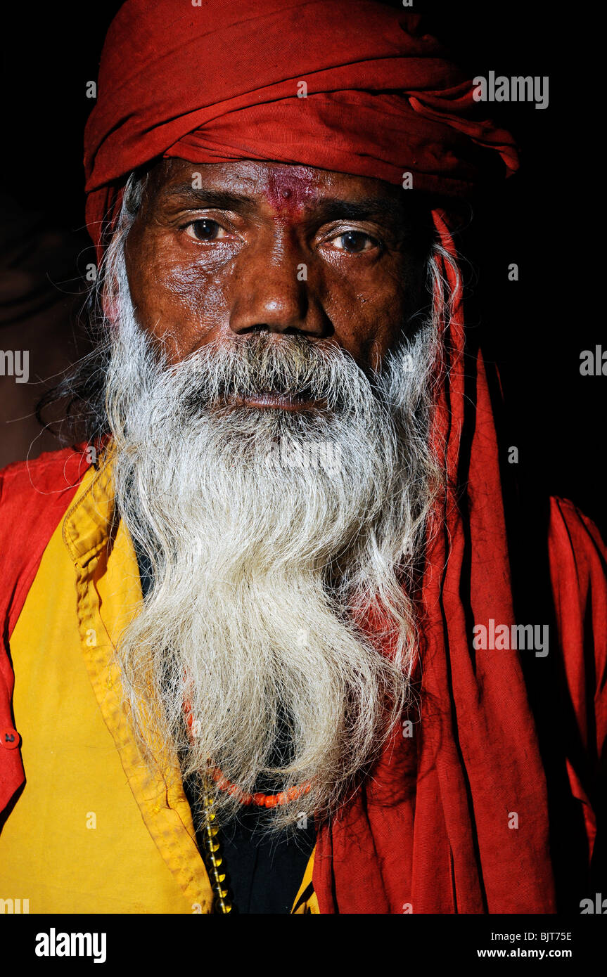 Hindu Holy Man (Sadhu Stock Photo - Alamy