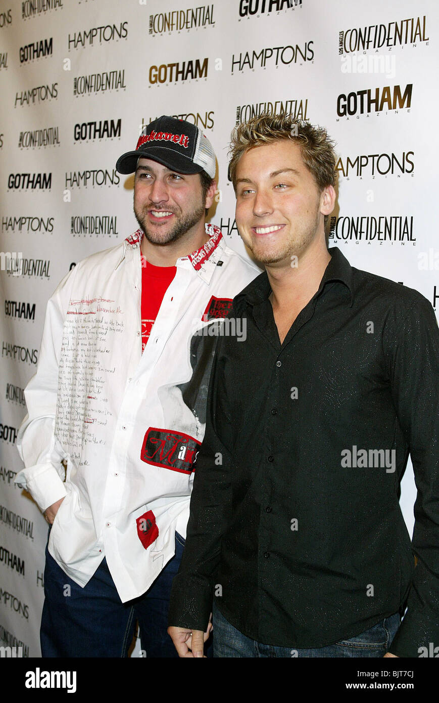 Joey fatone and lance bass hi-res stock photography and images - Alamy