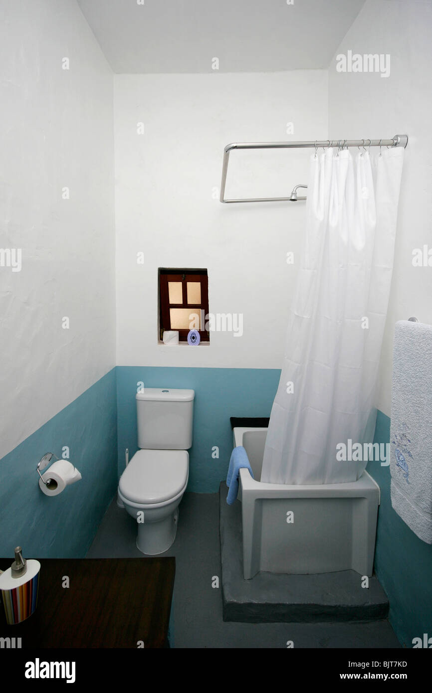 Country side tourism, a rustic and old style toilet Stock Photo - Alamy