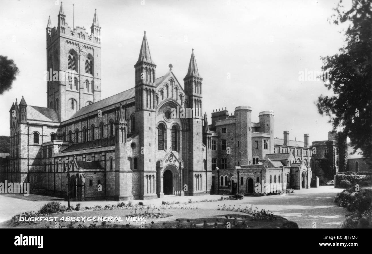 Buckfast Abbey, Buckfastleigh, Devon, early 20th century. Artist ...
