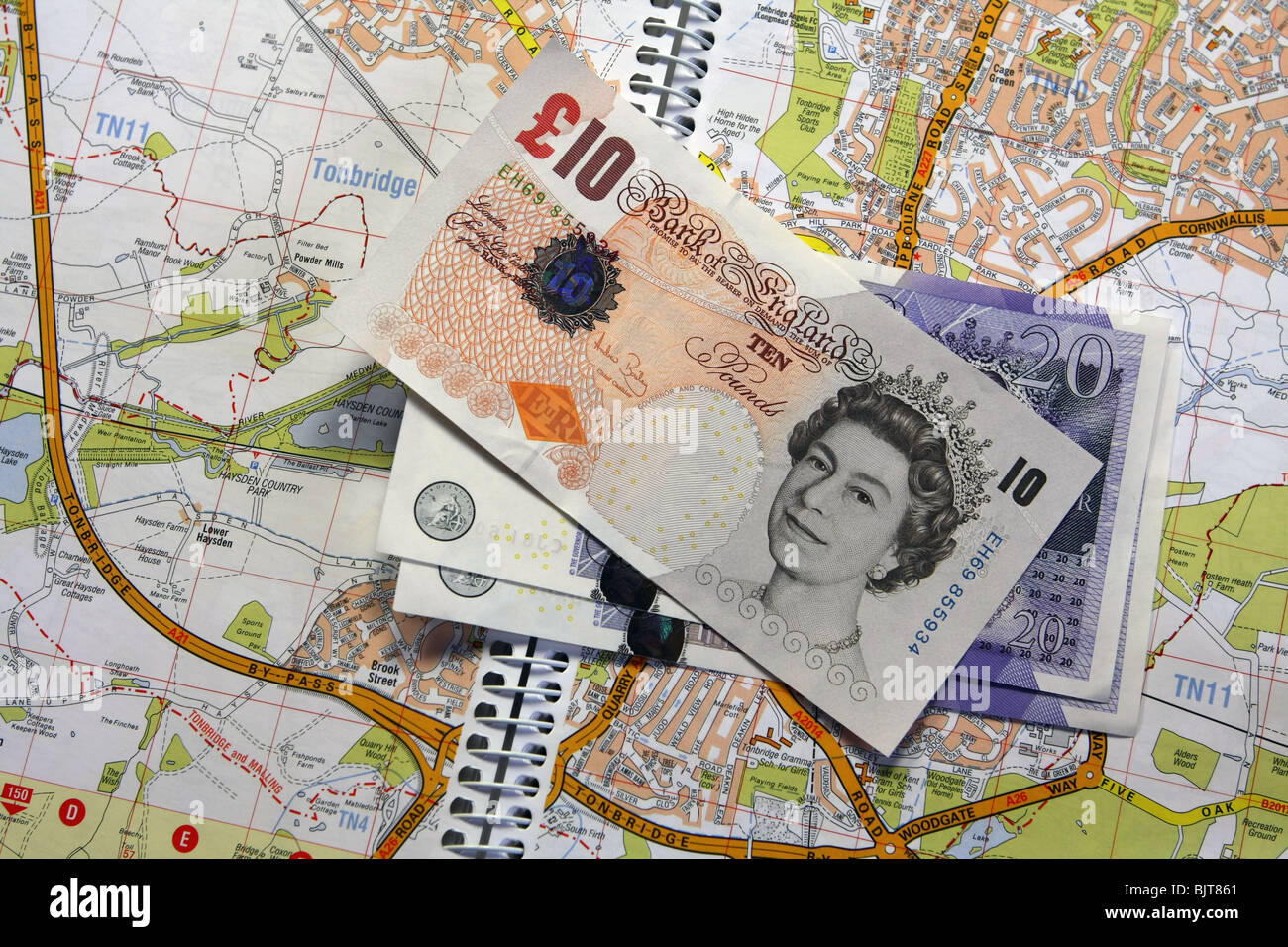 Page on a map hi-res stock photography and images - Alamy