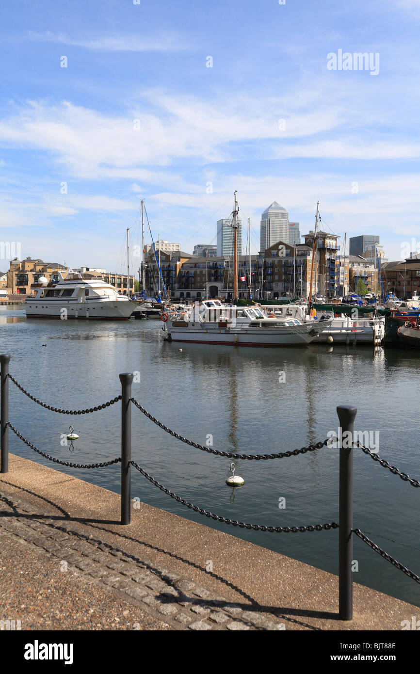 Limehouse Basin Marina, London Stock Photo - Alamy