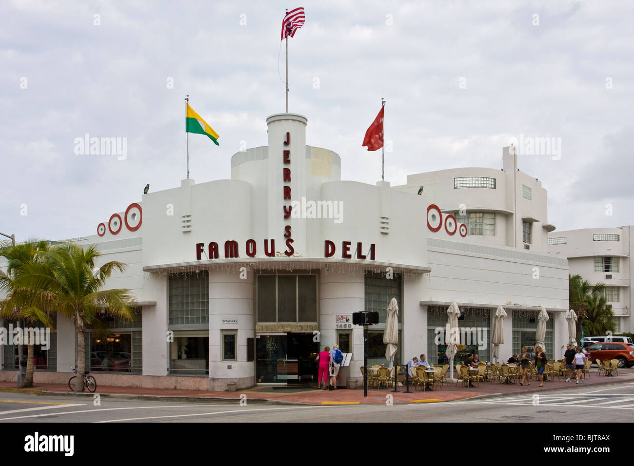 The Henry Hohauser designed 1940, art deco styled, Jerry's Famous Deli ...