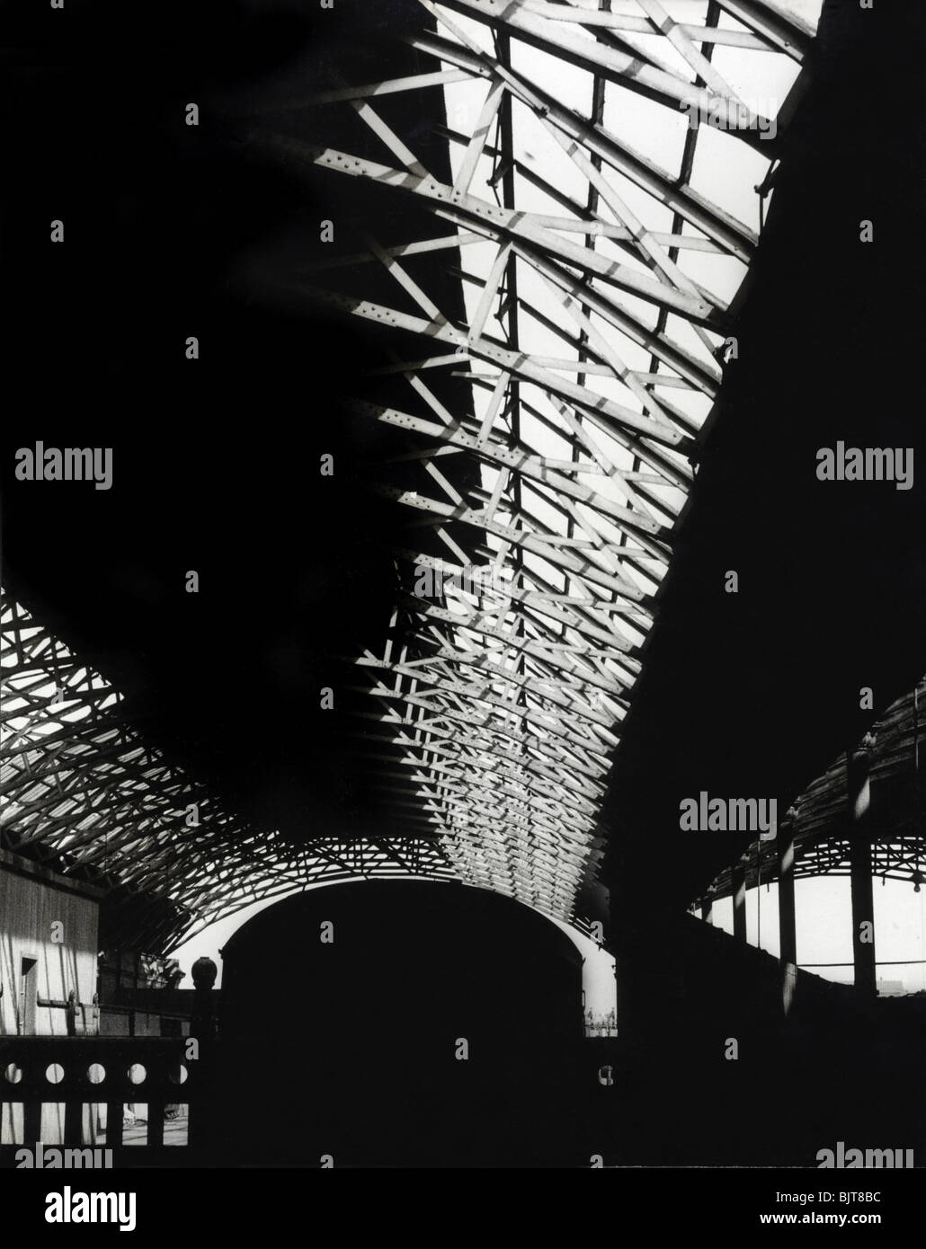 The canopy of Leicester Belgrave Road GNR Great Northern Railway ...