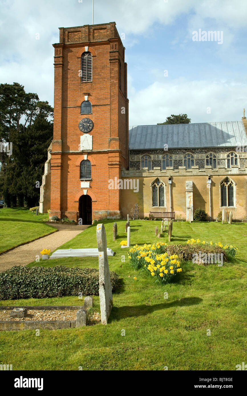 St mary church grundisburgh hi-res stock photography and images - Alamy