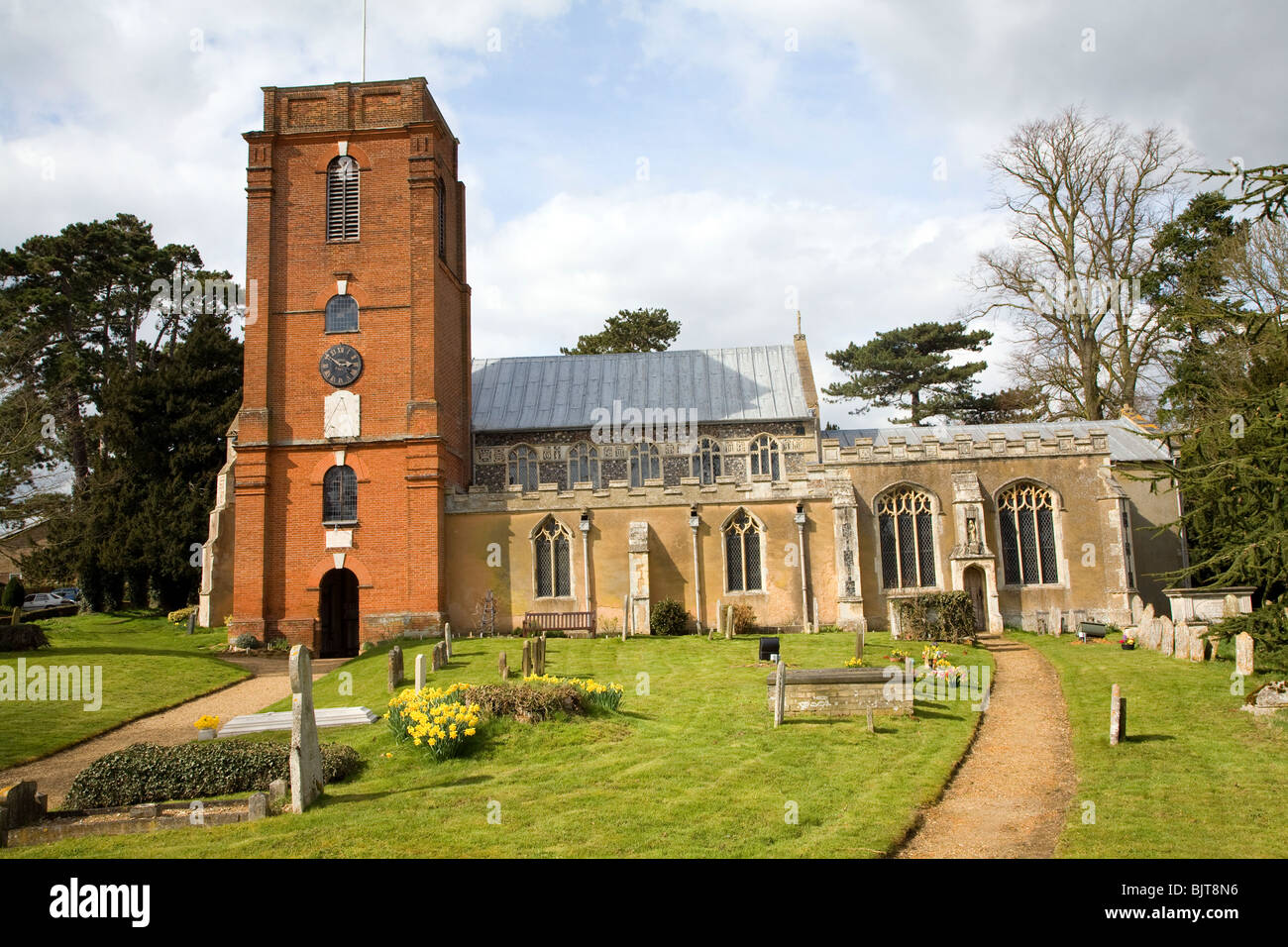 Church of St Mary, Grundisburgh, Suffolk Stock Photo - Alamy