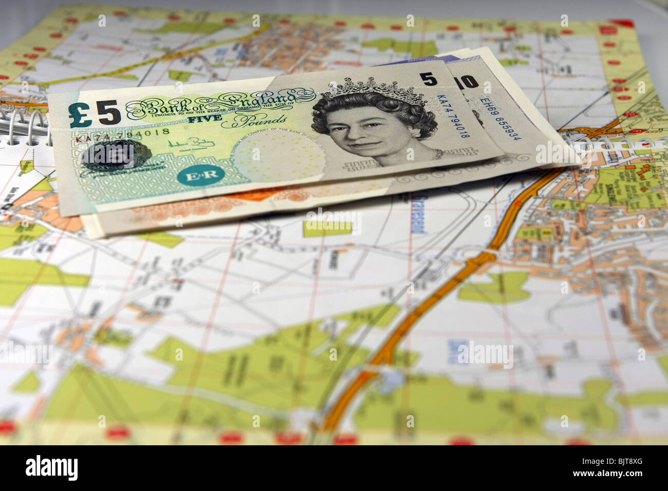 Map notes hi-res stock photography and images - Alamy