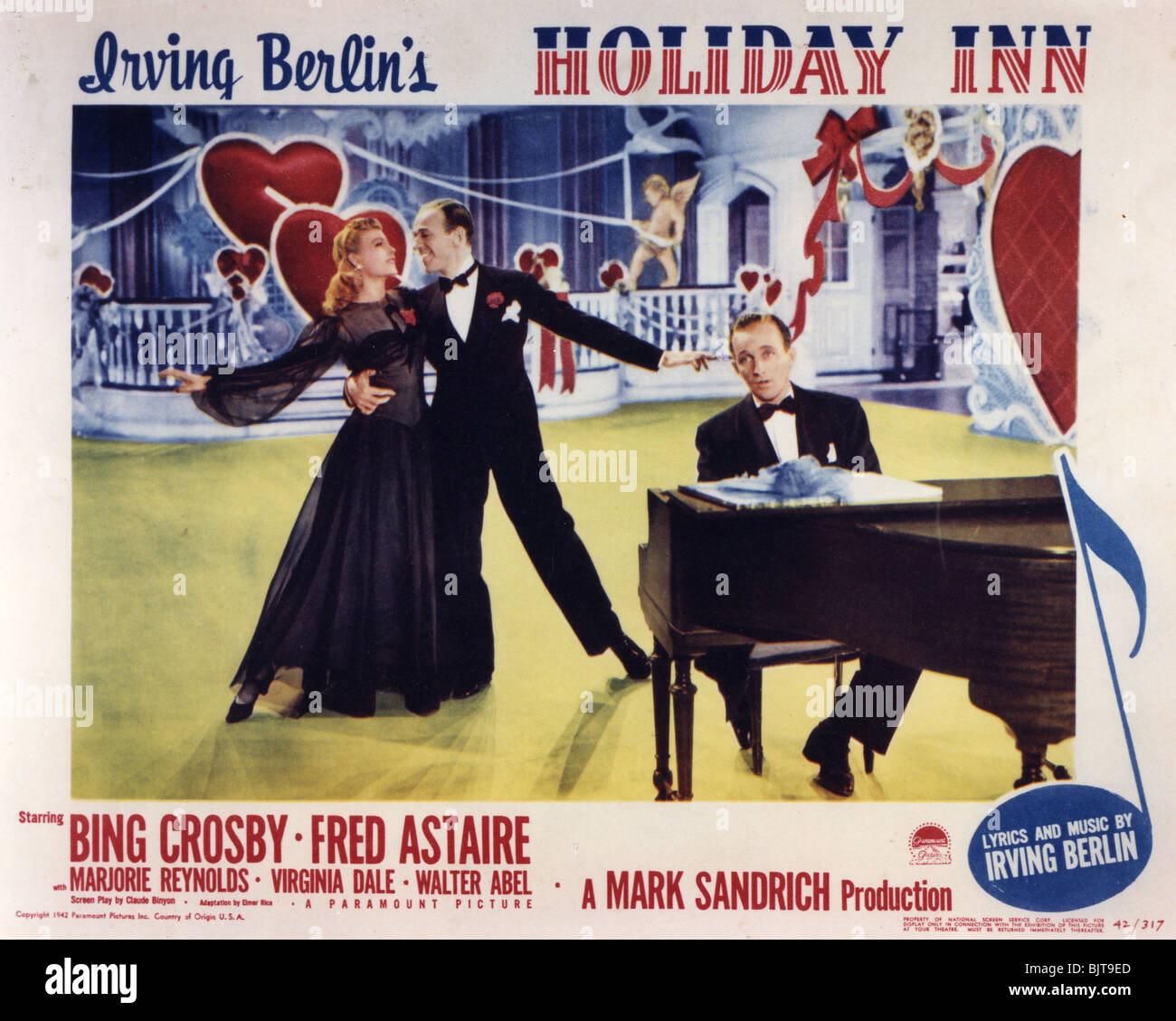 HOLIDAY INN - 1942 Paramount film with Bing Crosby and Fred Astaire ...