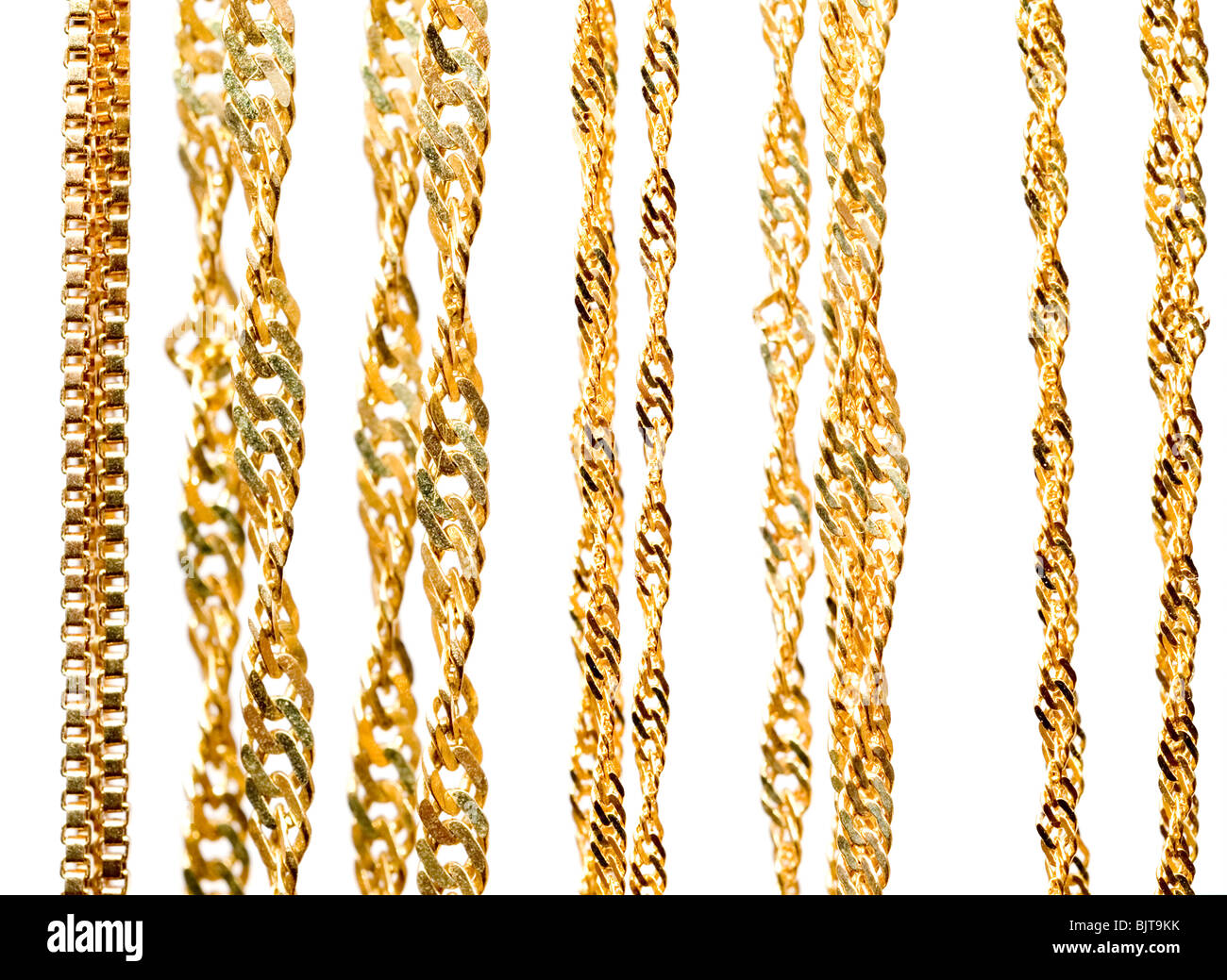 Gold chains hi-res stock photography and images - Alamy