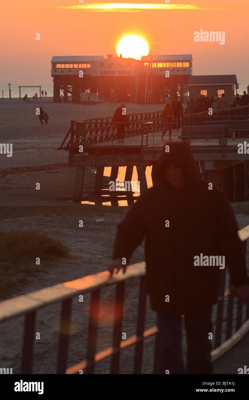 Pier st peter ording hi-res stock photography and images - Alamy