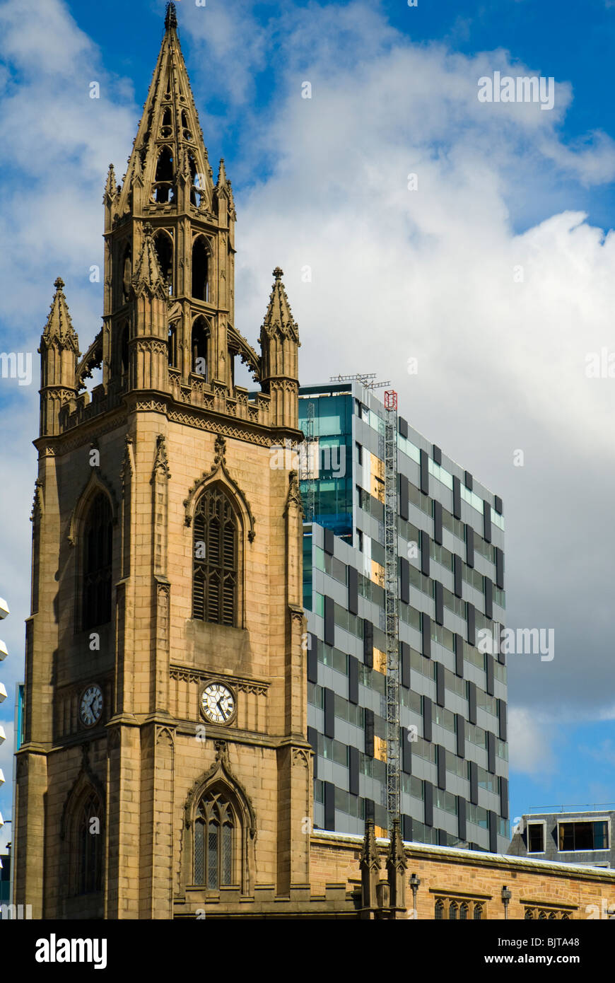 Old and new buildings, church hi-res stock photography and images - Alamy